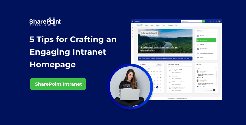5 tips to Create an Engaging Intranet Homepage | SharePoint Intranet Design